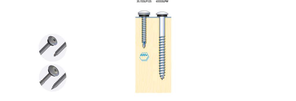 Stainless Steel Low Profile Sheet to Timber - Powell Gee
