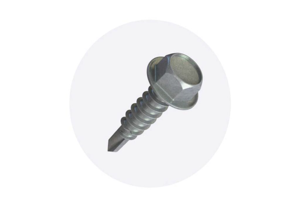 Stainless Steel Hex Head Stitching Screws - Powell Gee
