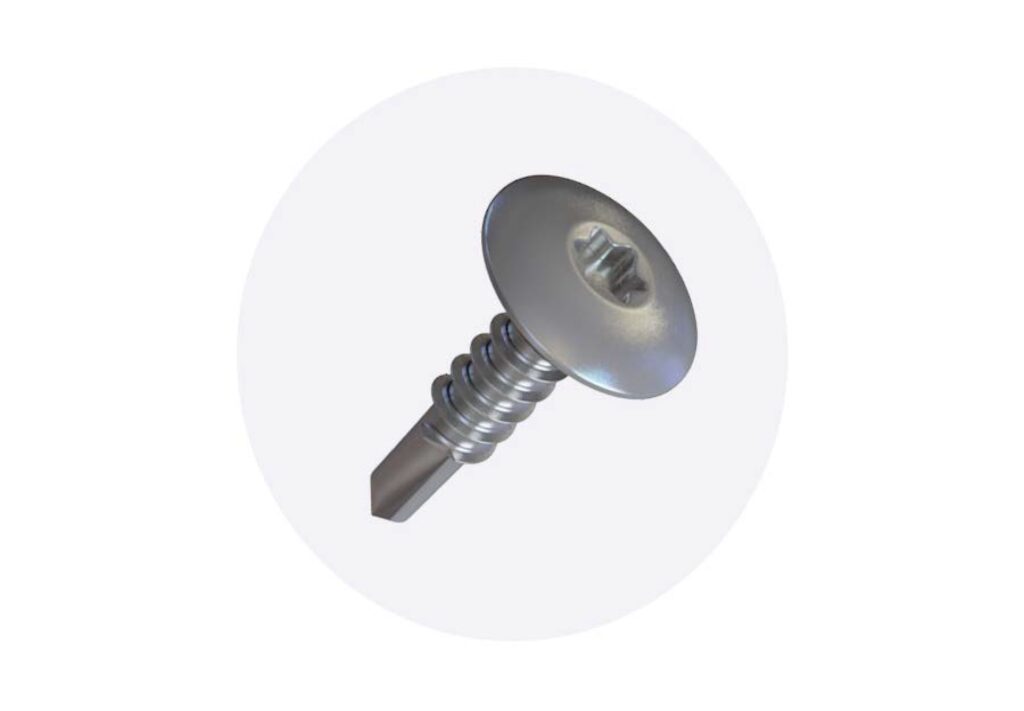 Stainless Steel Hex Head Stitching Screws - Powell Gee